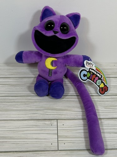 2025 Poppy Playtime Smiling Critters Catnap 12” Purple Cat Plush | eBay
