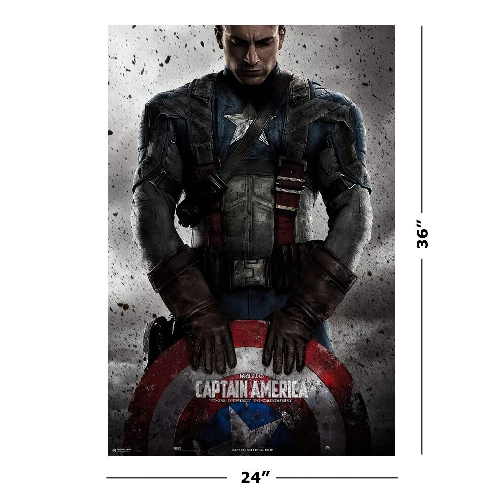 Captain America Shield Movie Poster