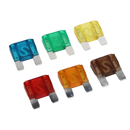 24x Automotive Fuse Assortment Kit W/Storage Box 20A 30A 40A 50A 60A ...