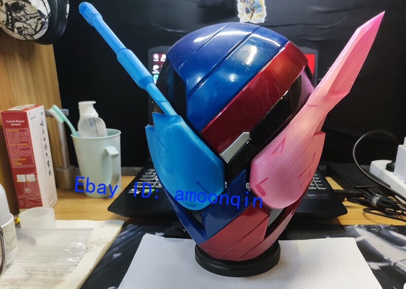 Kamen Rider Build Kamen RabbitTank Form Helmet 1/1 PLA Wearable Cosplay ...
