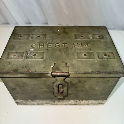 Vintage WWII Ammo Box / Chest Extremely RARE. | eBay