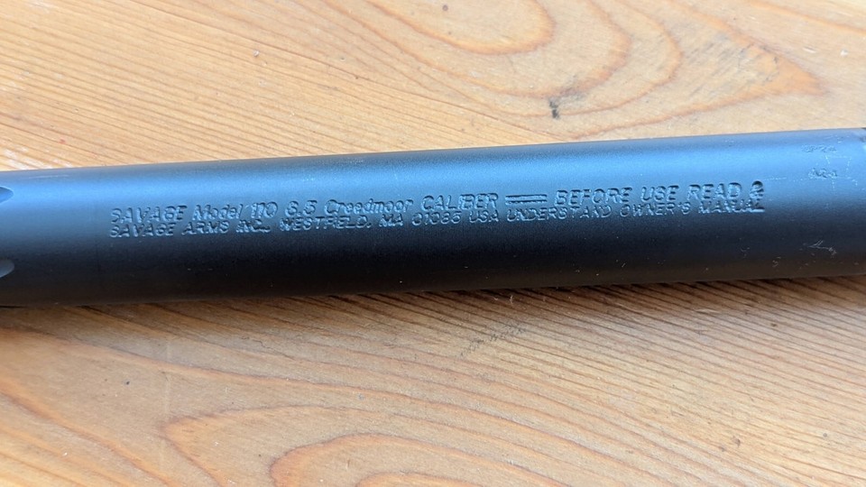 Savage 110/ Axis 6.5 Creedmoor Barrel 22", 1-8, Small shank, Fluted ...