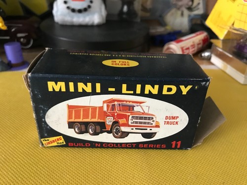Dump Truck 1:64 Vintage 1968 Mini-Lindy Model Car Series 11 Lindberg ...