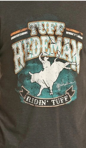 Men's tuff hedeman Bull Rider Graphic Short Sleeve T-Shirt | eBay