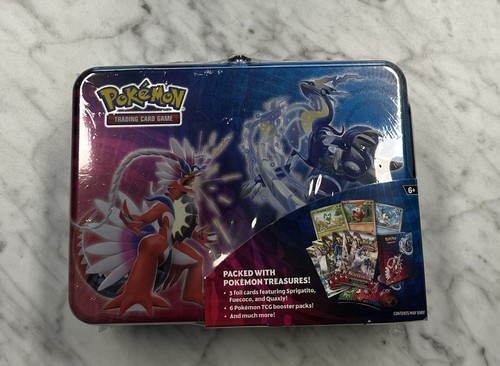 Pokemon TCG Collector Chest Tin Box BRAND NEW Summer/Fall 2023 Paldea ...