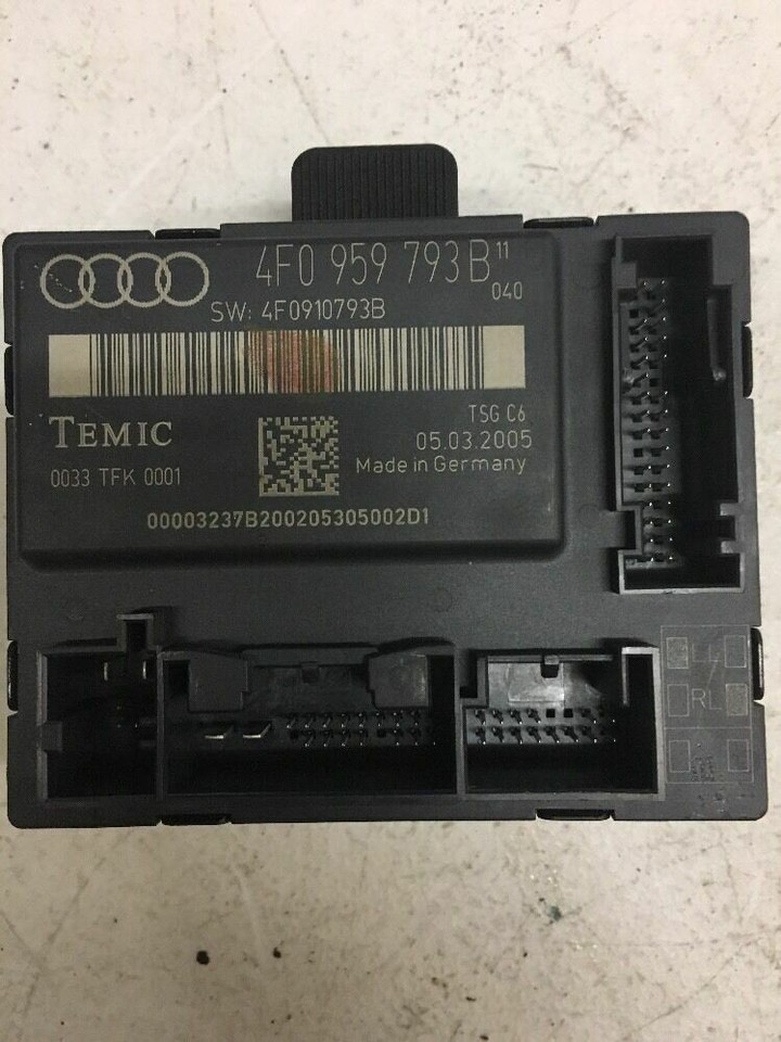 2005 AUDI A6 LEFT DRIVER SIDE DOOR CONTROL MODULE UNIT - OEM | eBay