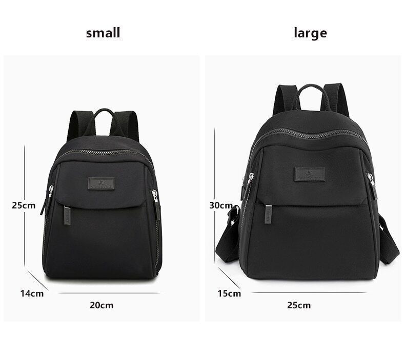 Backpack Women 2023 Women's Mini Backpack Nylon Backpack Teen Girl | eBay