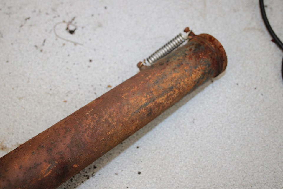 1971 Yamaha DT1MX 250 AFTERMARKET EXHAUST PIPE CHAMBER HEADER 1441.VK ...