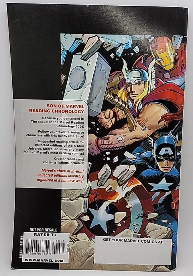 Son Of Marvel Reading Chronology (2009) Marvel Comics | eBay
