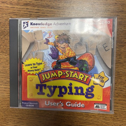 Jump Start: Typing (Ages 7 to 10) - (1997 Knowledge Adventure) - Used ...