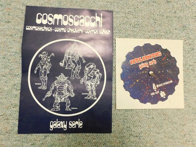 Atlantic of Italy Galaxy Space series Cosmoscacchi game instructions ...