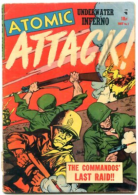 Atomic Attack--#7--1953--COMIC BOOK--Youthful Magazines--G/VG | eBay
