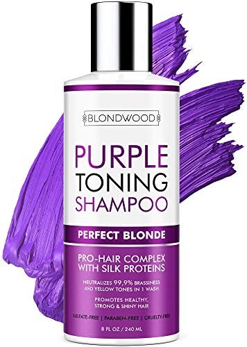 Purple Toning Shampoo for Blonde Hair 8 Fl Oz 240 ml | eBay