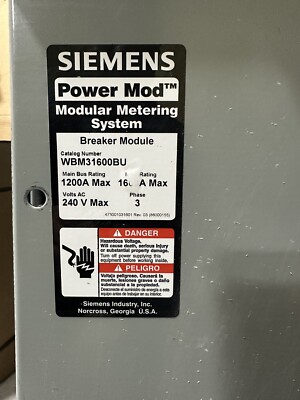 Electrical Panels & Boards - 1600 Amp