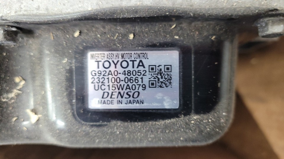 2010 Lexus RX 450h DC Inverter OEM Assembly Motor Control unit for FWD ...