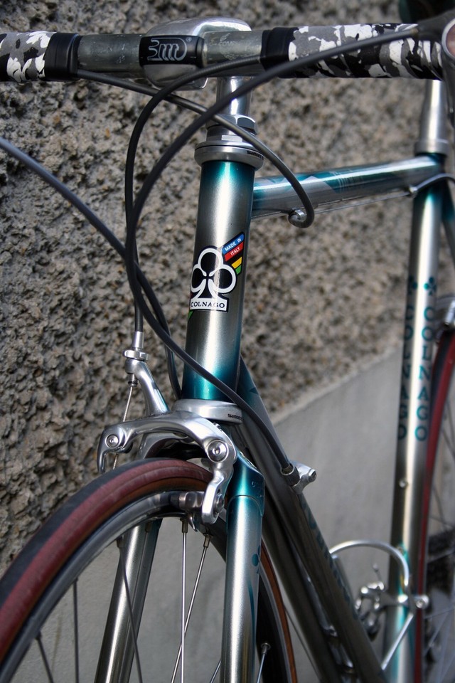 colnago bititan 1993 shimano durace 7410 titanium vintage bicycle made ...