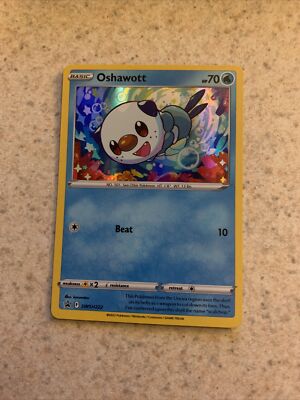 Oshawott SWSH222 Black Star Promo Holo Pokemon Card NM | eBay