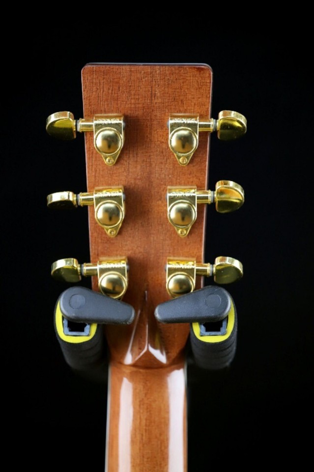 41 Inch D Type Yellow Flame Maple Acoustic Guitar Abalone Rosewood ...