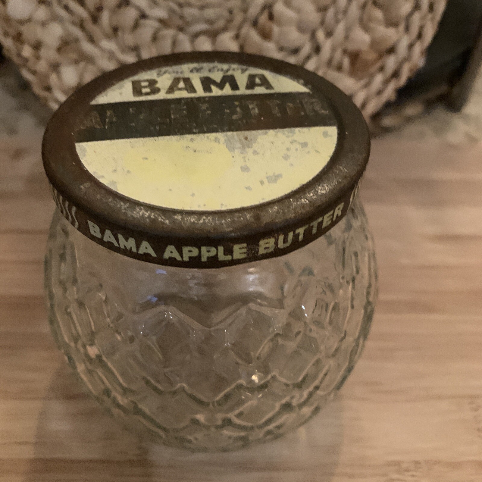 Vintage Bama Apple Butter Jar | eBay
