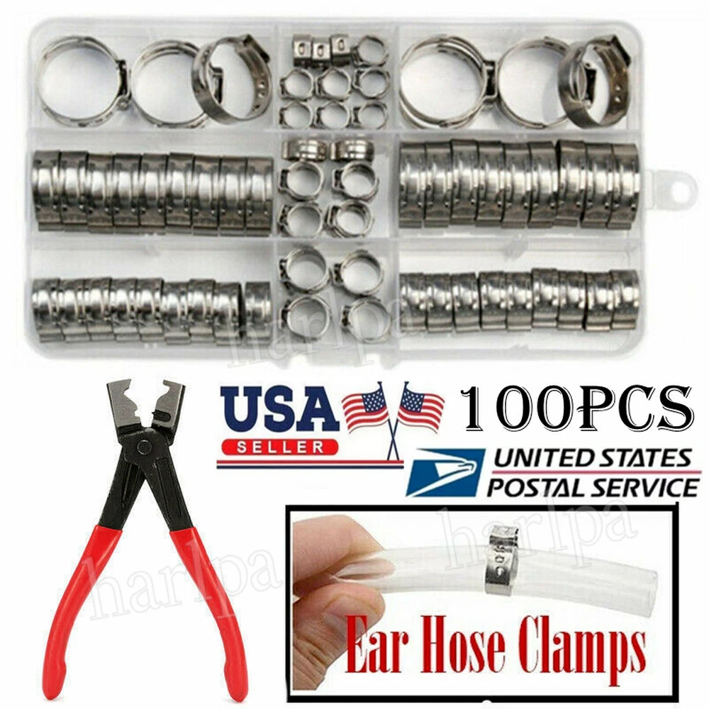 Crimp Hose Clamps Stainless