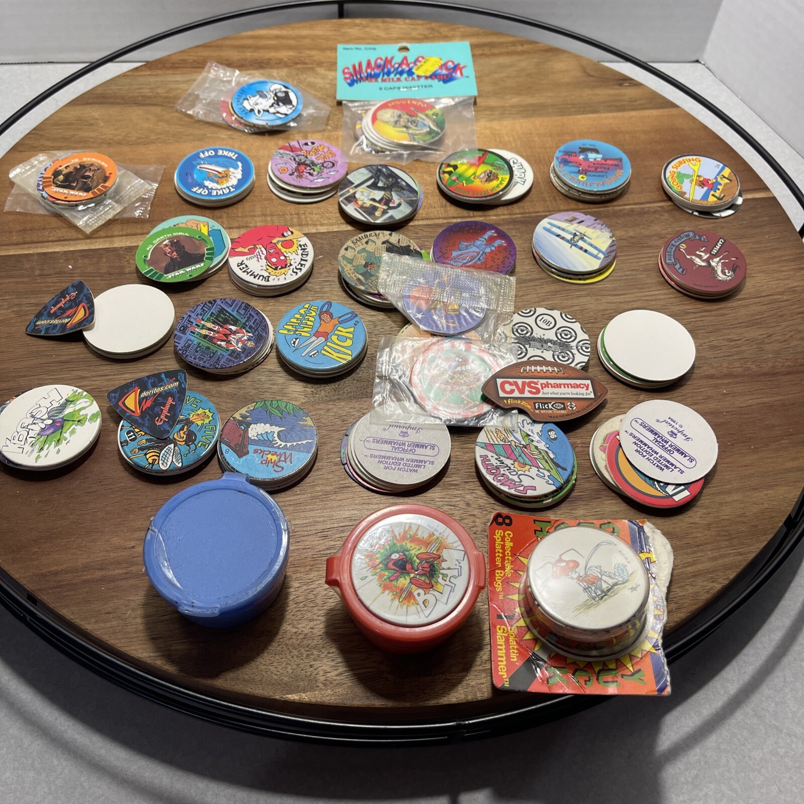 Lot Of 150+ Pogs 90s / Milkcaps-Yin/Yang 8-Ball Poison Vintage..(B3) | eBay