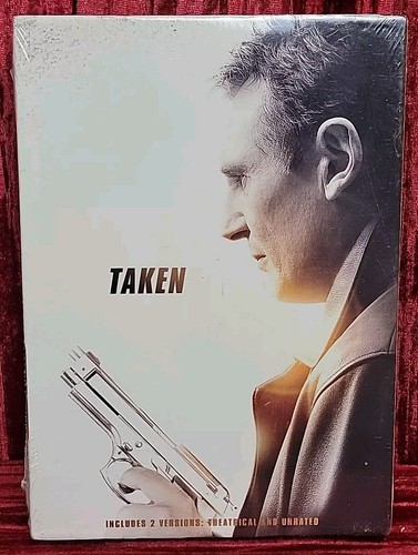 Taken DVD W/Sleeve Theatrical & Unrated Extended Cut Brand New Free ...