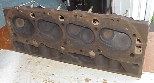 1966 Big Block Chevy BBC 396 427 Oval Port Engine Head 3872702 Corvette ...