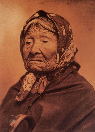 VTG Edward Curtis Print Indian Angeline Photogravure Art Photo 1898 Mat ...