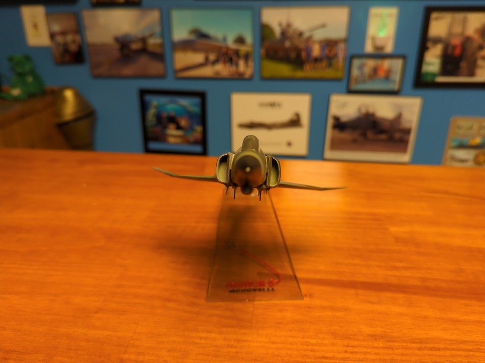 Antique Topping Precise US Air Force, McDonnell F-4 Phantom II Desk ...