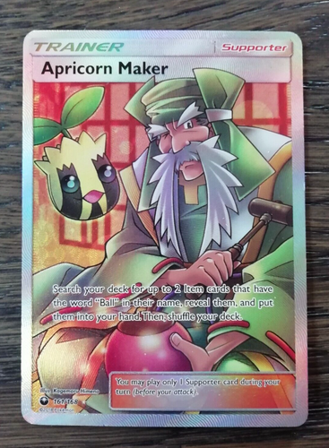 Apricorn Maker Full Art 161/168 Supporter Card Celestial Storm | eBay