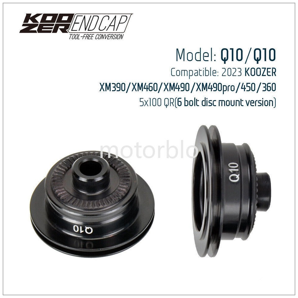 KOOZER MTB Hub End Cap Adapter for 2023 XM490/XM490pro/460/450/360 | eBay