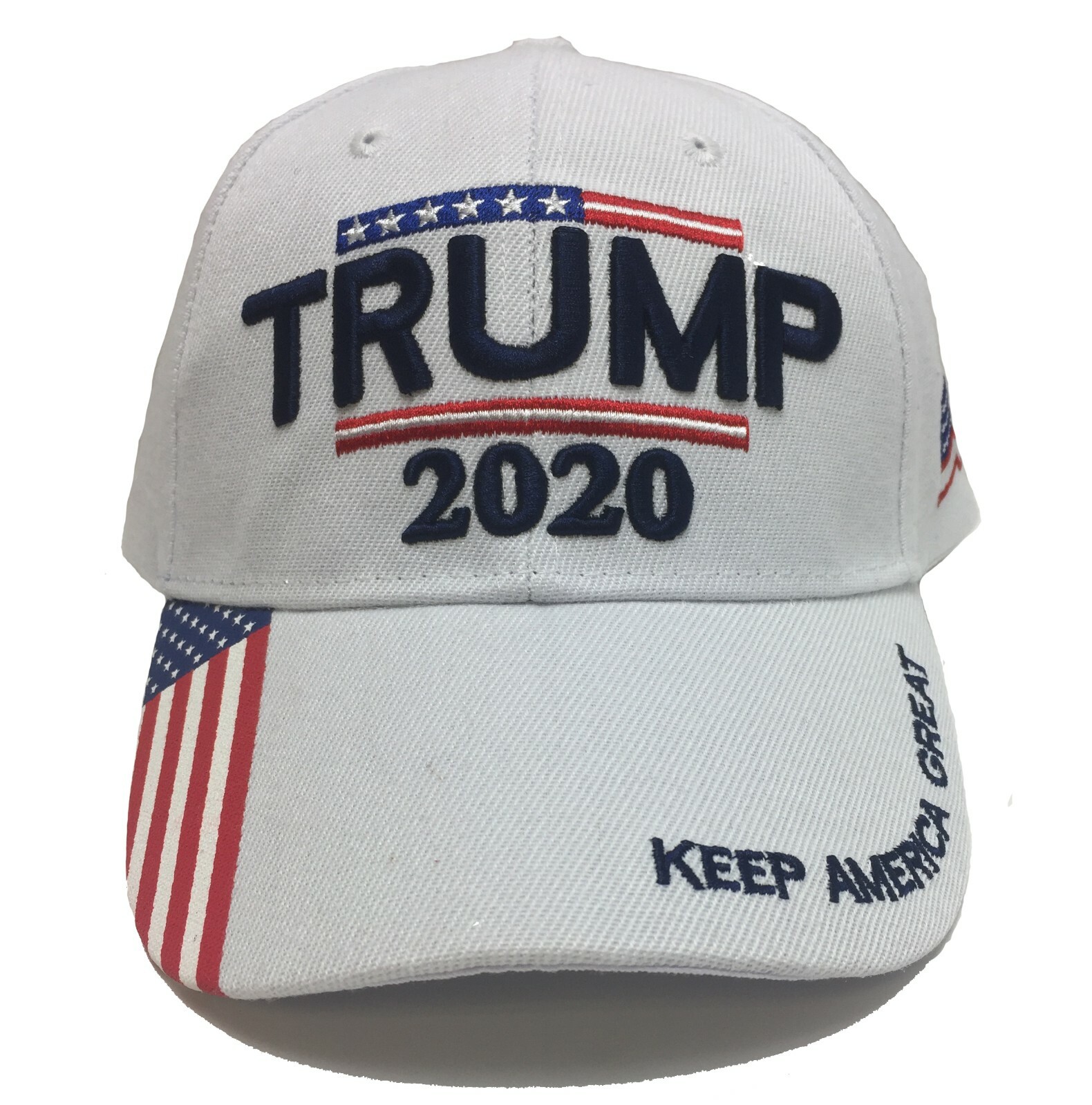 Trump 2020 Hat - Keep America Great 3D Embroidery American Flag Donald ...
