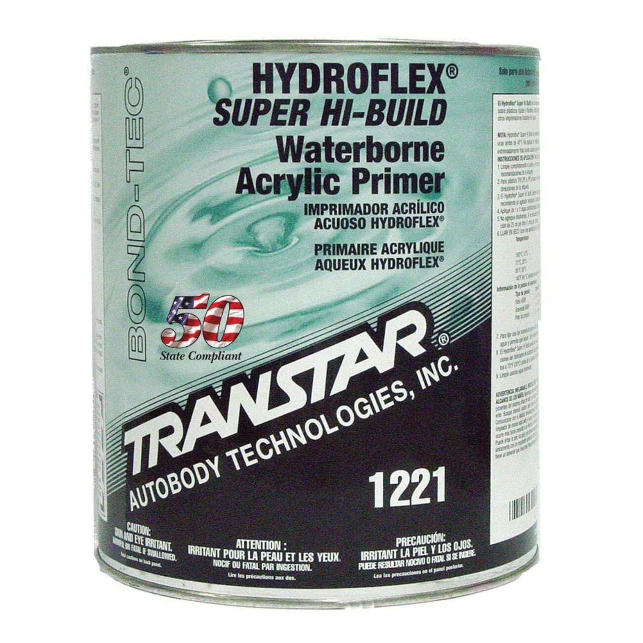 Transtar 1221 Hydroflex Super High-Build Flexible Satin Black Primer (Gallon) | eBay