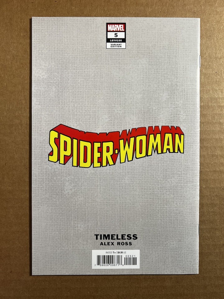 SPIDER-WOMAN #5 ALEX ROSS TIMELESS VARIANT MARVEL NM | eBay