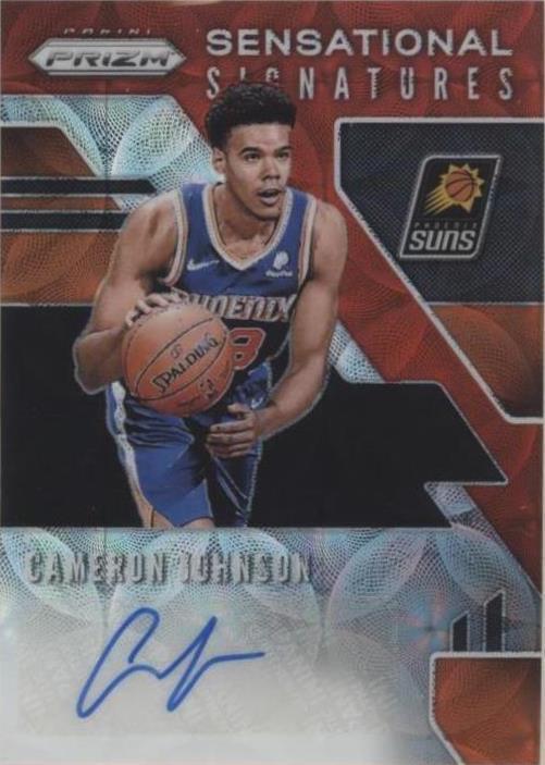 2019-20 Panini Prizm - Sensational Signatures Cameron Johnson #SS-CJN ...