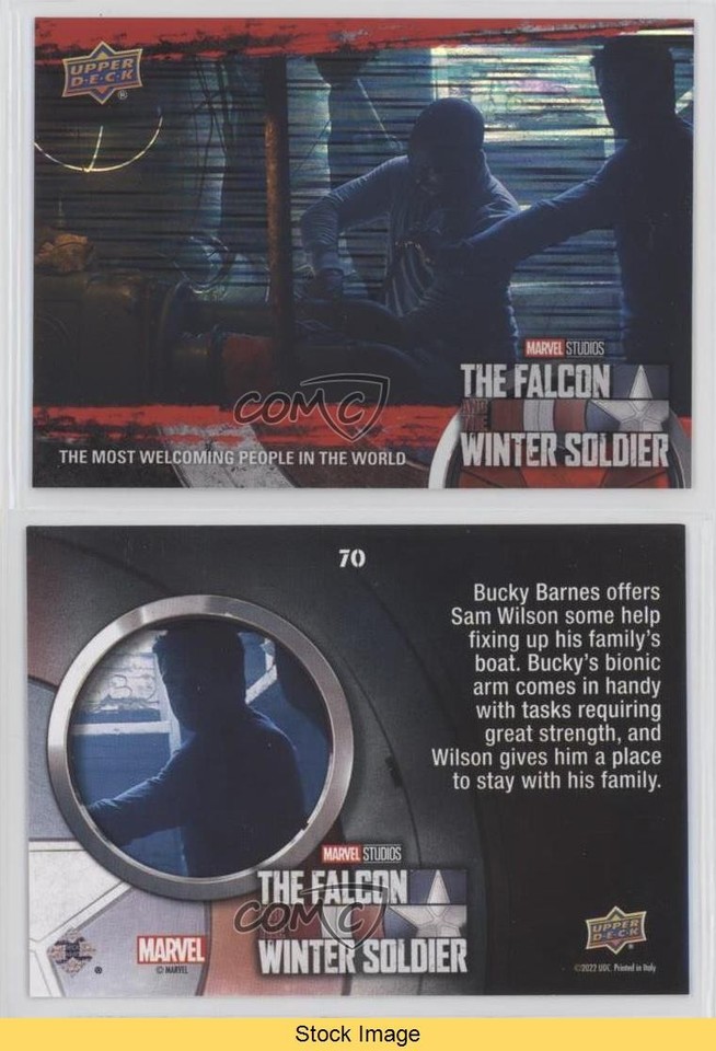 2022 Marvel Studios' The Falcon and Winter Soldier Red #70 READ f8x | eBay