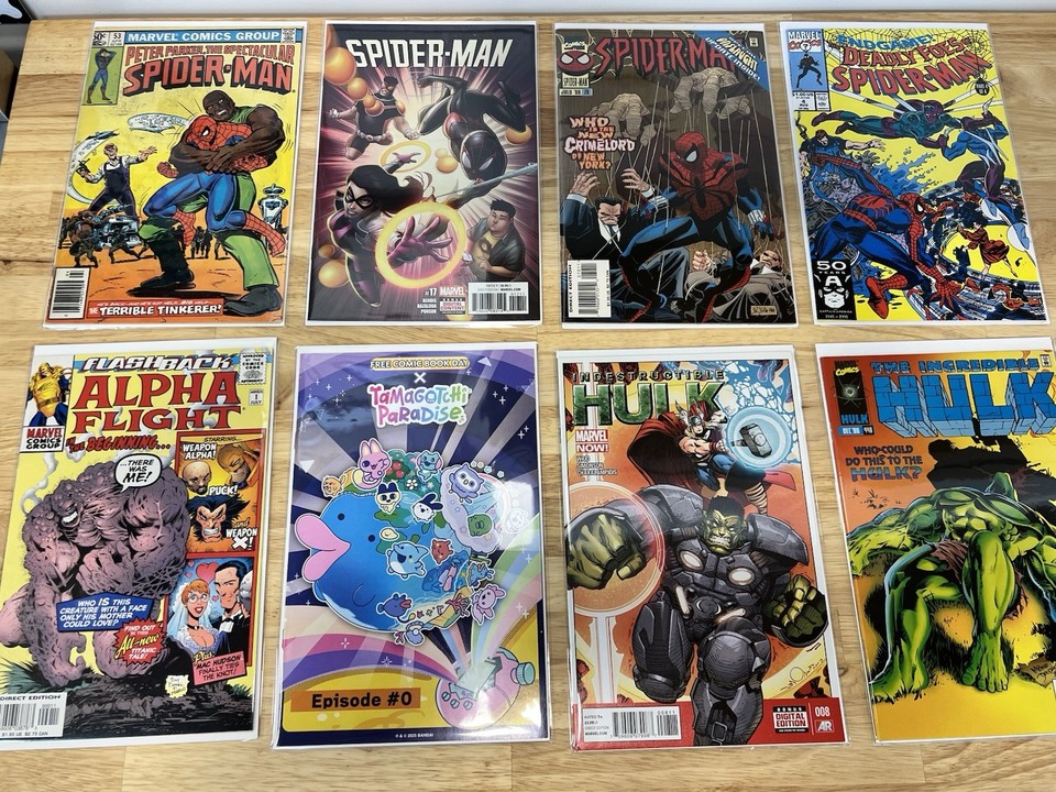 46 Bulk Comics Lot New\vintage - DC/Marvel & Indie - Box of Random Fun ...