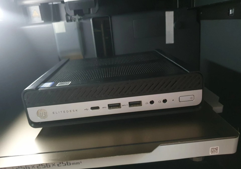 HP elitedesk / prodesk G4 mini PC Holder Mount Bracket Case Stand New ...