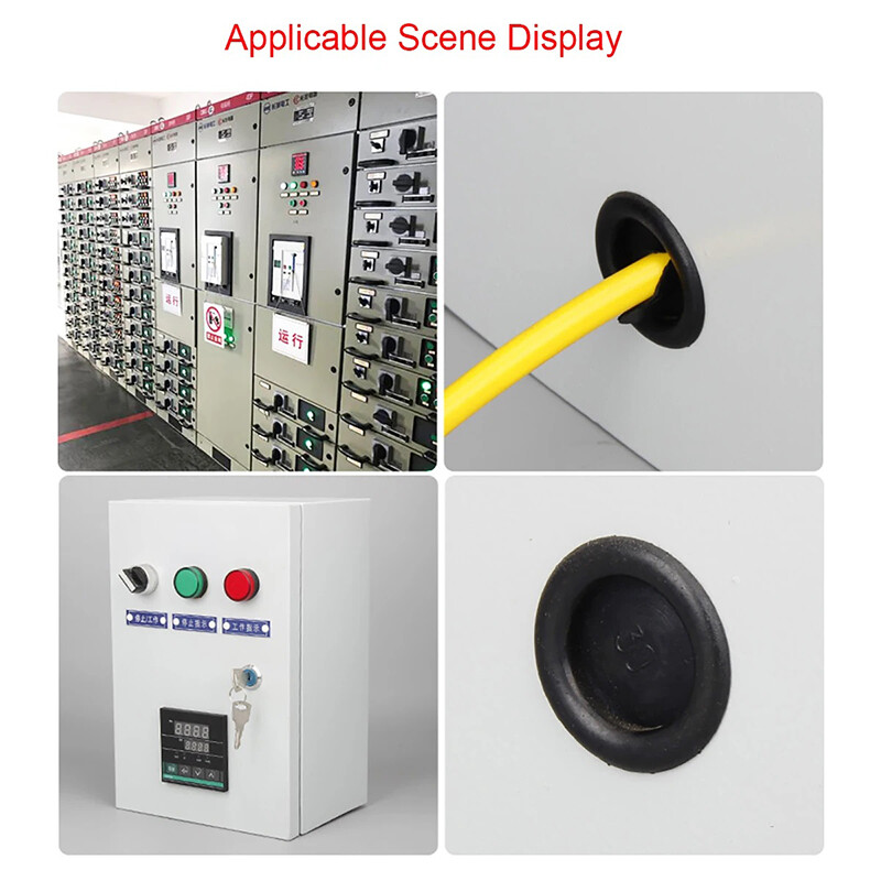 Single Sided Rubber Armature Rubber Grommets Wire Protector 14mm~150mm ...