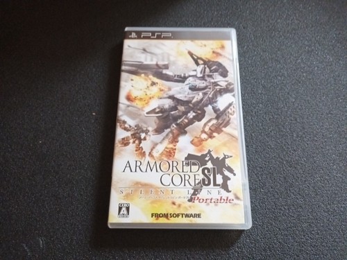 Psp PlayStation portable jap j japan armored core silent line sl from ...