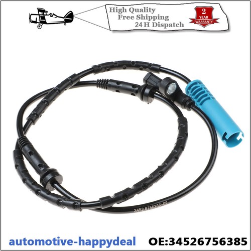 2X Rear L&R ABS Wheel Speed Sensor For MINI ONE COOPER S R50 R52 R53 ...