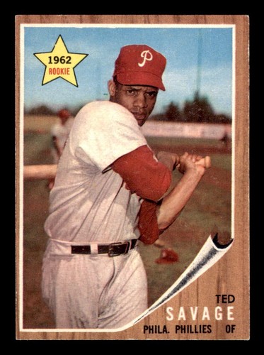 1962 Topps Baseball #104 Ted Savage EX/MT *e1 | eBay