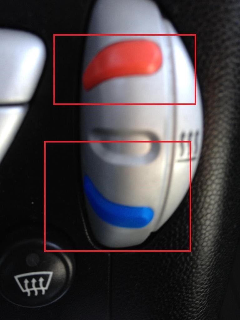 New Genuine MINI Cooper Clubman Temperature Control Red Blue 9318950 ...