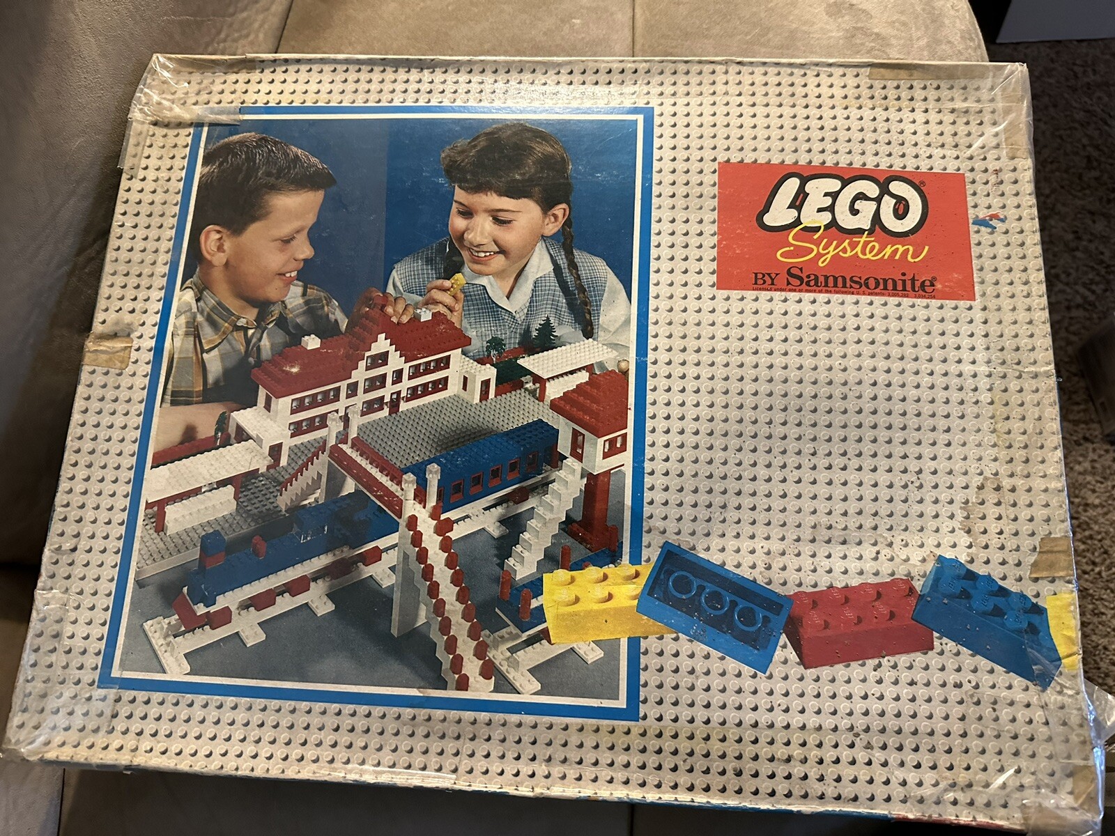 Vintage 1960 Lego System By Samsonite 711 With Box | eBay