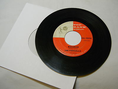 THE FIREBALLS BULLDOG / NEARLY SUNRISE 45 RPM RECORD 037 | eBay
