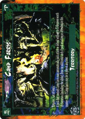 Rage CCG Camp Farris - Legacy of the Tribes | eBay