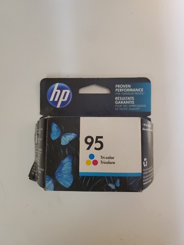 HP Ink Cartridge 95 Tri Color EXP 2017 Open Package | eBay