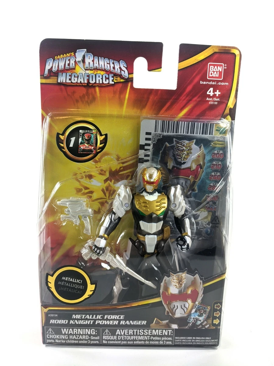 Power Rangers Megaforce Robo Knight Megazord Cards