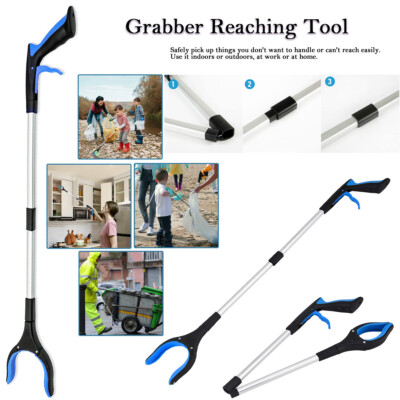 Grab Tool Auxiliary Extension Tool Rubber Arm Extension Trash Gripper ...