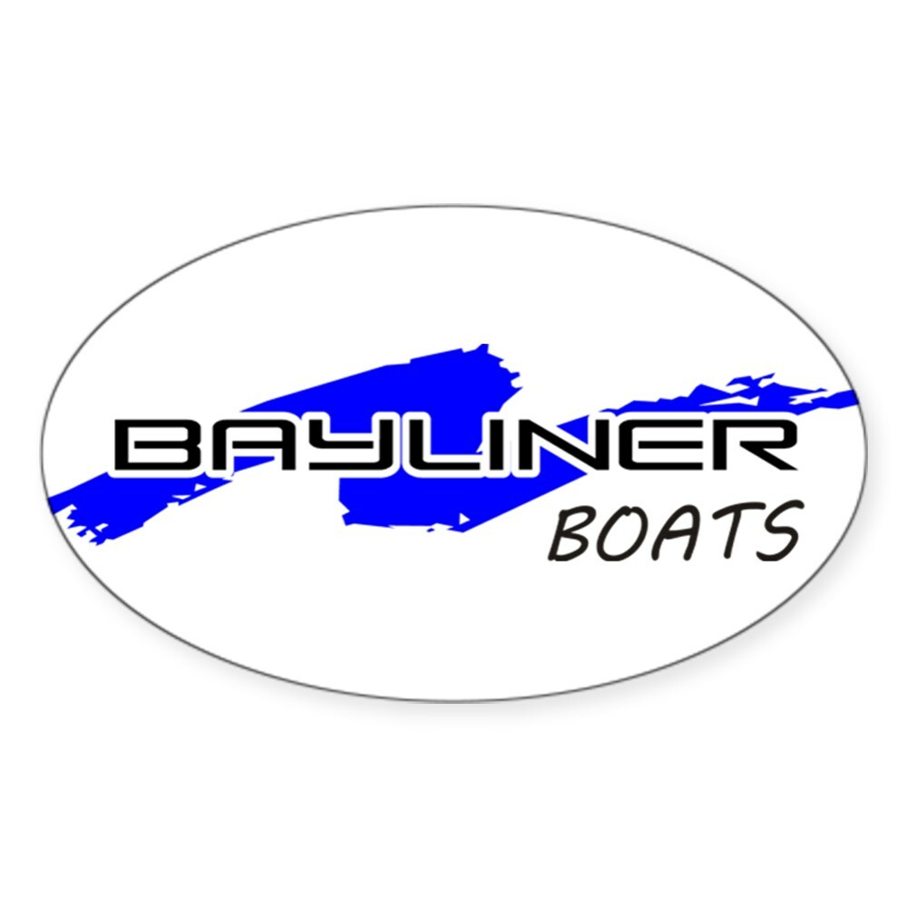 CafePress Bayliner Boats Sticker Sticker (Oval) (64316635) | eBay
